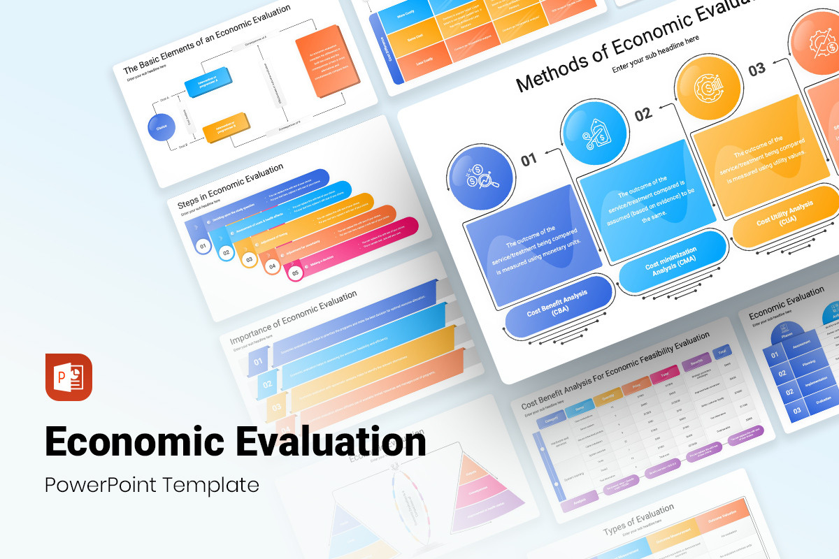 Economic Evaluation PowerPoint Template | Nulivo Market